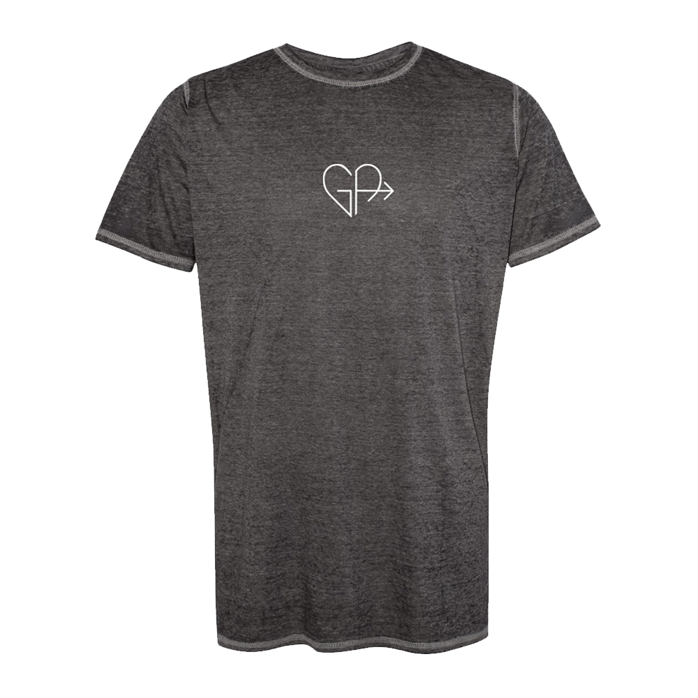 Non Form Fitting GA Tee - Distressed Black – Galey Alix Design