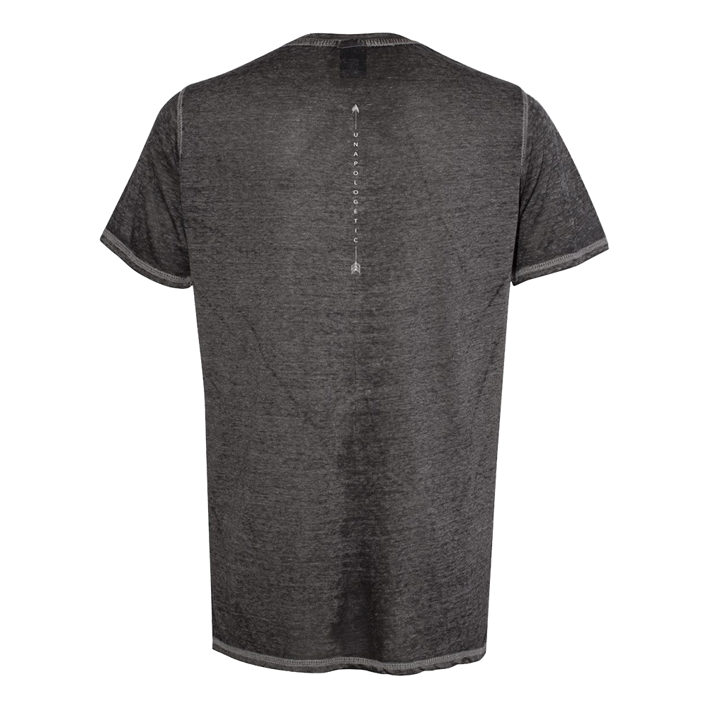 Non Form Fitting GA Tee - Distressed Black – Galey Alix Design