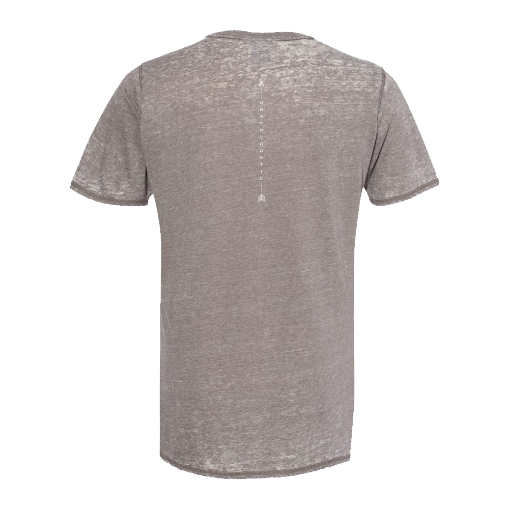 Non Form Fitting GA Tee - Cement Wash – Galey Alix Design